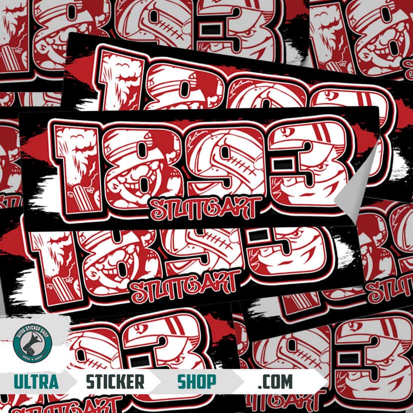 VfB Stuttgart Aufkleber Kaufe | Ultrastickershop